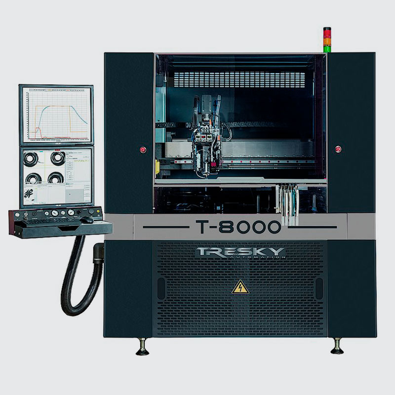Tresky T-8000-G Flexible Automatic Die Bonder // Elexind