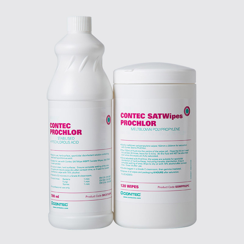 Sistema Contec® ProChlor SATWipes // Elexind