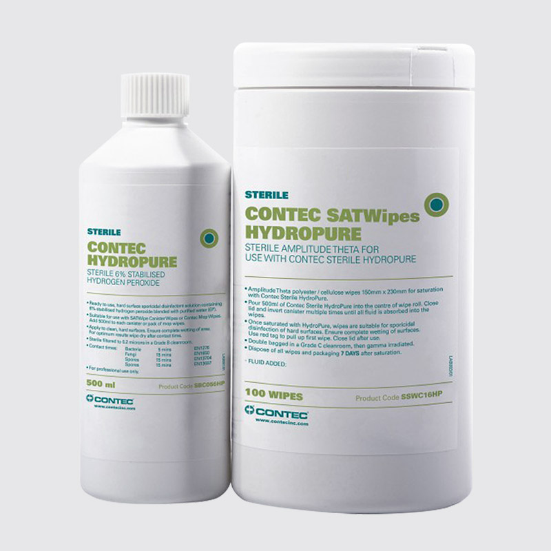 Sistema Contec® HydroPure SATWipes Sterile // Elexind